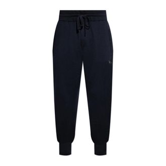 Dolce & Gabbana Homme, Pantalons, Bleu, Taille: S Pantalon en laine