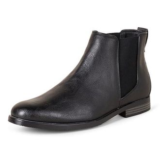 Amazon Essentials Bottines Chelsea Homme, Noir, 42 EU