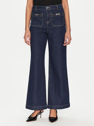 Morgan Jeans 251-PSOFT Dunkelblau Wide Leg