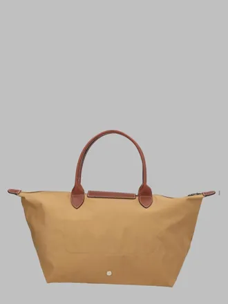 Longchamp Womens Handbag Le Pliage One Beige Polyamide Handbags Hand Bags
