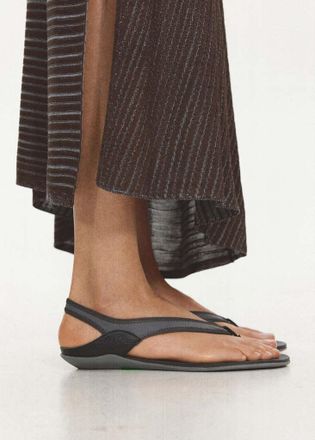 Mango Sandales n&eacute;opr&egrave;ne &agrave; brides gris - Femme - 36 - MANGO
