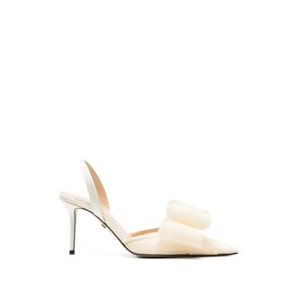 Mach & Mach Mach & Mach, Femme, Chaussures, Beige, Taille: 36 EU Escarpins Slingback &agrave;
