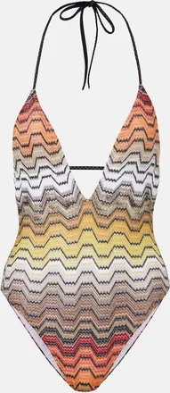 Missoni Badeanzug aus Lam&eacute;