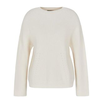 A|X Armani Exchange Mock Neck Sweater - - Knitwear - Damen - Wei&szlig; - XS