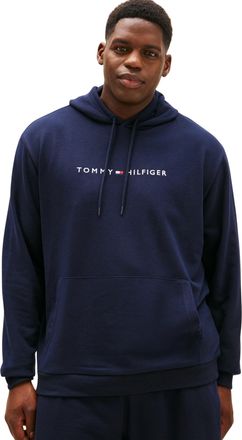 Tommy Hilfiger Herren Hoodie mit Kapuze, Blau (Desert Sky), 3XL