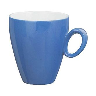 SELTMANN WEIDEN Seltmann Trio Becher mit Henkel, Rund, Blau, 0.30 L, 6-teilig