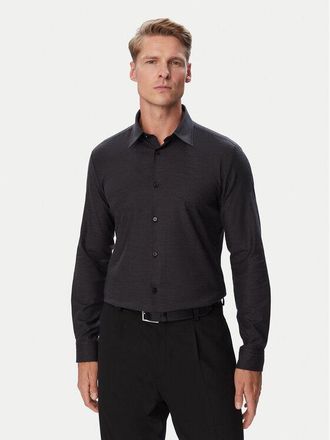 HUGO BOSS Hemd Roan-K-F 50571519 Schwarz Slim Fit