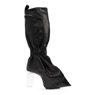 Rick Owens Femme, Chaussures, Noir, Taille: 36 EU Cargo Taquito Platform Bottes