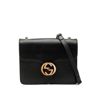 Gucci Sac bandouli&egrave;re Pre-owned - Femme - Pre-owned - Noir - Taille: ONE Size