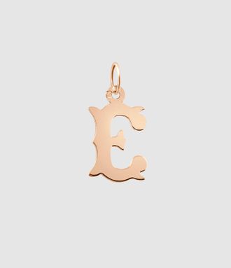 Vanrycke Pendentif Lettrine Or Rose