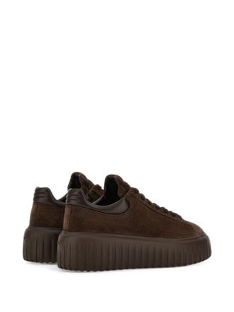 Hogan H-Stripes Sneaker - Brown