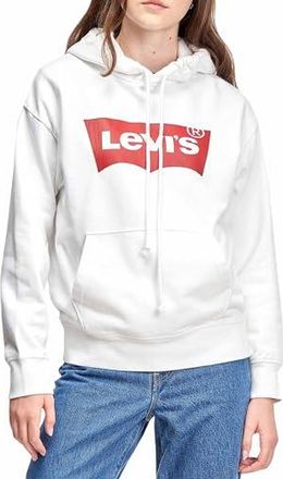 Levi's Graphic Standard Sweat à Capuche Femme, White, XS