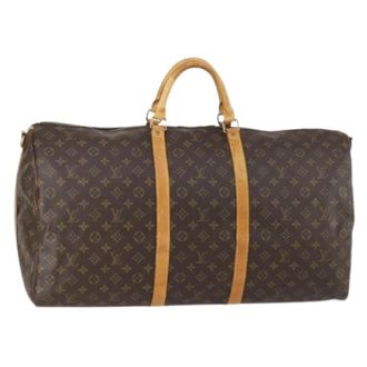 Louis Vuitton unisex, Pre-owned, Brun, Taille: ONE Size Sac Week-end en Toile Pre-owned