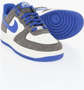 Nike Bi-Color Leather And Suede Sneakers AIR FORCE 1 size 45,5