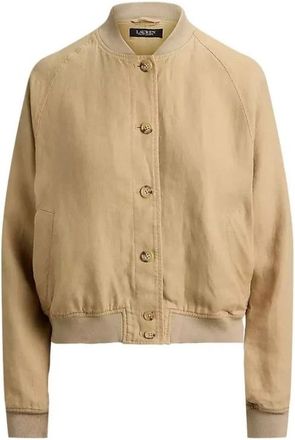 Ralph Lauren Femme, Vestes, Beige, Taille: 40 FR Bomber Jacket