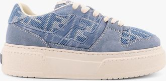 Fendi Match canvas and suede low-top sneakers - FENDI - gender_Woman