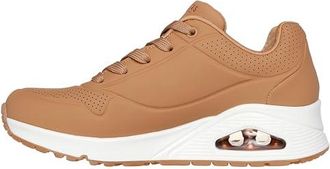Skechers Femme UNO Stand on AIR Sneakers Basses, Brown 01, 41 EU