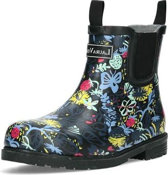 Laura Vita Bottines Femme Farfalla, Pointure:41 EU, La Couleur:Noir