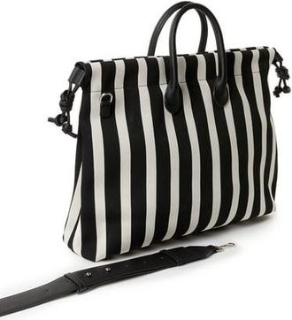 Au Printemps Paris Sac cabas ray&eacute;