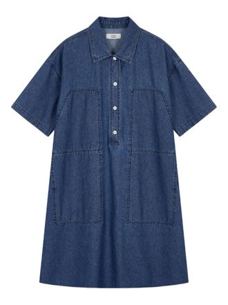 TOMBOY robe-chemise en jean - Bleu