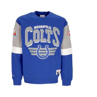 Mitchell & Ness Indianapolis Colts Crewneck Sweatshirt NFL - - Sweatshirts & Hoodies - Herren - Blau - S