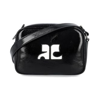 Courr&egrave;ges Reedition Naplack Mini - - Bags - Damen - Schwarzk - ONE SIZE