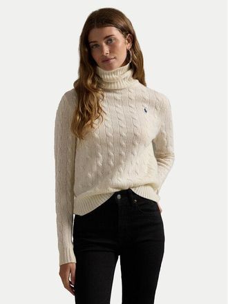 Polo Ralph Lauren Rollkragenpullover 211888686012 Wei&szlig; Regular Fit