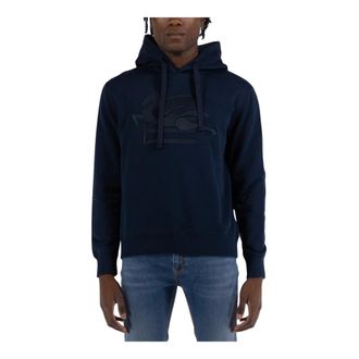 Etro Homme, Sweatshirts et sweats à capuche, Bleu, Taille: M Sweat à Capuche Design Classique