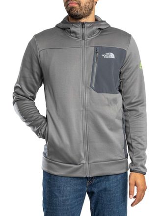 The North Face Logo Kapuzenjacke, Grau