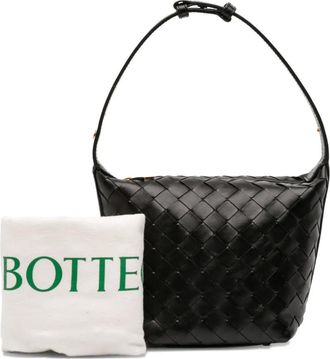 Bottega Veneta mini sac à main Wallace (2012-2025) - Noir