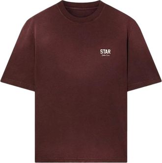 Golden Goose Homme, Tops, Brun, Taille: M T-shirt &Eacute;toile