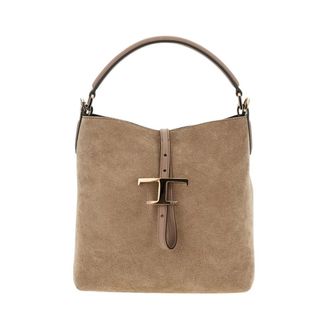 Tod's T Timeless Mini Bucket Bag - - Bags - Damen - Braun - ONE SIZE