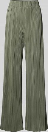 Only Straight Leg Hose mit Plissees Modell RAVENNA