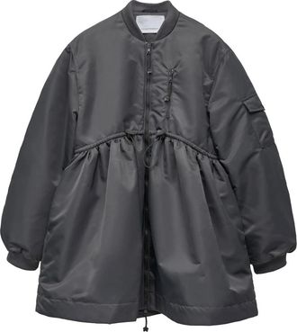 Cecilie Bahnsen Francis Nylon Jacket - - Jackets - Damen - Grau - S