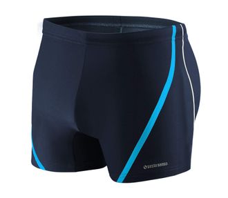 Sesto Senso Herren Badehose Eng Schwimmhose Enganliegende Bademode Swimming Shorts BD 366 XXL Blau