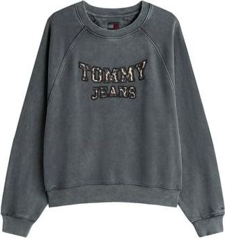Tommy Hilfiger Baumwolllogo Pull - Schwarz