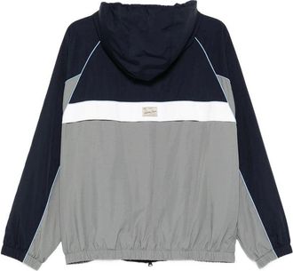 Dunst Colour-Block Nylon Windbreaker - Navy