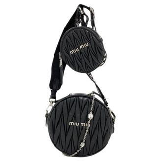 Miu Miu Pre-owned Pouch Schultertasche - - Pre-owned - Damen - Schwarzk - ONE SIZE