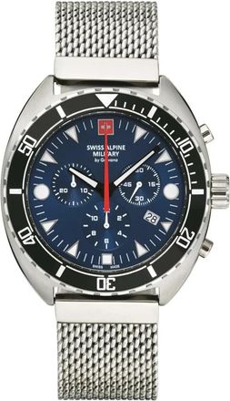Swiss Alpine Military 7066.9135 Chronograph Uhr - - Accessories - Herren - Grau - ONE SIZE