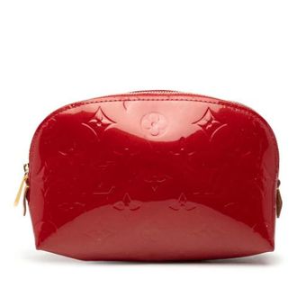 Louis Vuitton Pre-owned Monogram Vernis Pouch - - Pre-owned - Damen - Rot - ONE SIZE