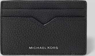 Michael Kors Kartenetui aus Leder Modell HUDSON NOTCHED