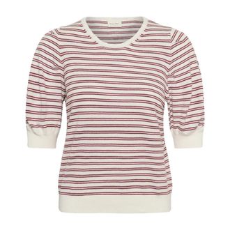 Part Two Rundhals-Strickware - - Knitwear - Damen - Mehrfarbig - L