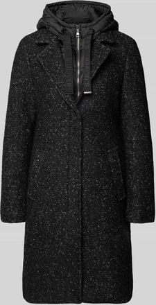 s.Oliver Red Label Regular Fit Wollmantel mit abnehmbarem Innenkragen