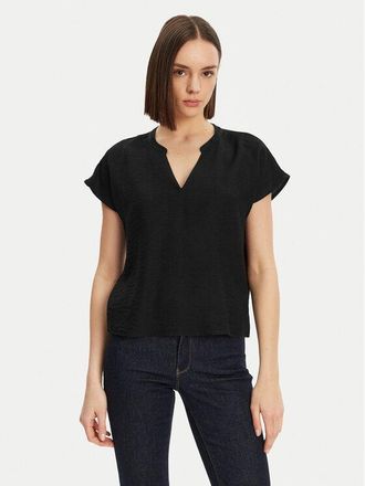Jacqueline de Yong Bluse Pepper 15349346 Schwarz Regular Fit