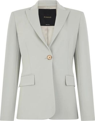 Pinko Pinko, Femme, Vestes, Gris, Taille: 40 FR Vestes