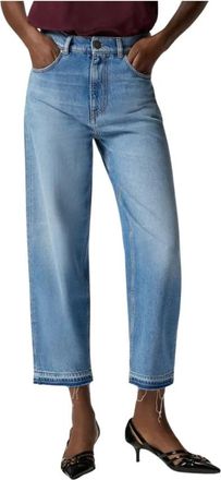 Pinko Pinko, Femme, Jeans, Bleu, Taille: W25 Estelle Cropped Jeans