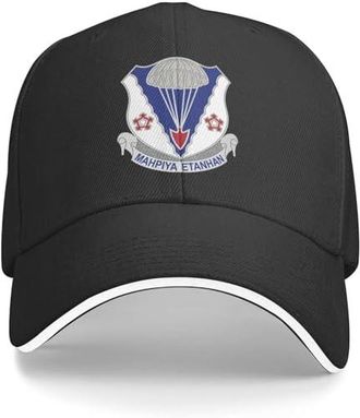 Generic Sun Protection Casquettes 134E R&eacute;giment DInfanterie Respirante Pare-Soleil Casquette S&eacute;chage Rapide Golf Hats pour Hip Hop Cyclisme Ext&eacute;rieur