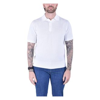 KANGRA Homme, Tops, Blanc, Taille: 6XL Polo &agrave; boutons &agrave; manches courtes