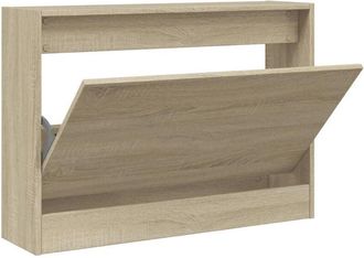 vidaXL Vidaxl - Armoire à chaussures chêne sonoma 80x21x57 cm bois dingénierie