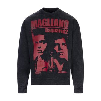 Dsquared2 Grauer Baumwoll-Sweatshirt von Magliano - - Sweatshirts & Hoodies - Herren - Grau - XL